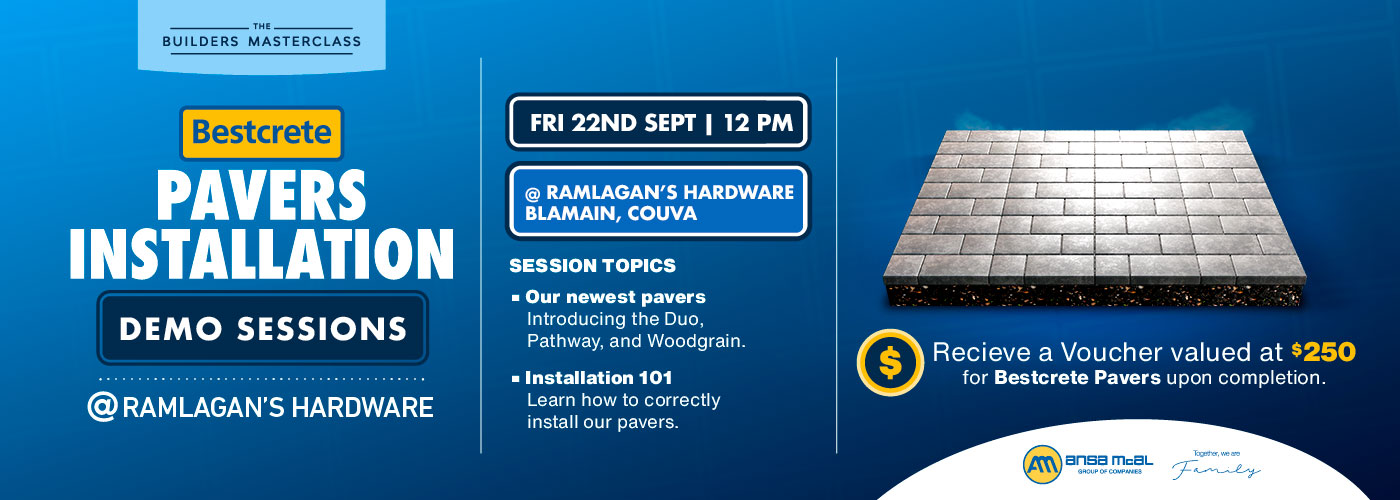 Registration for Bescrete Paver Installation Demo Series - Abel ...